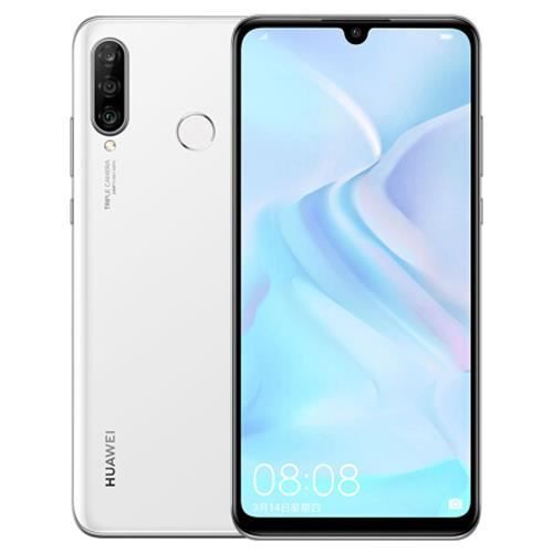 Smartphone Huawei P30 Lite - Blanc - Double SIM - 6Go RAM - 128Go ROM ...