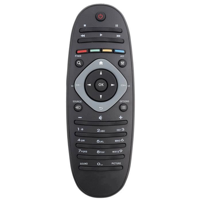 HURRISE Télécommande pour Philips Télécommande universelle de ...
