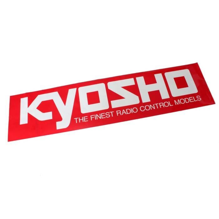 Kyosho 87002 Autocollant Kyosho Logo S (106x35) - Cdiscount Jeux - Jouets