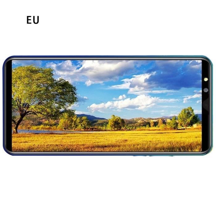 Vision plus large Smartphone S25pro 5,8 pouces 512M + 4G Bleu ...