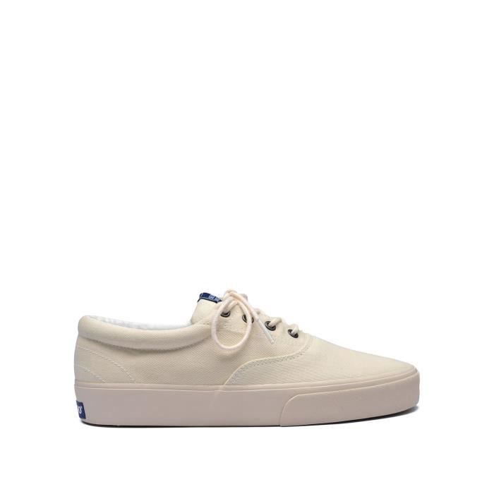 Sneakers Femme SEBAGO L7001440-971 - Canvas - Lacets - Blanc - Ecru 971 ...