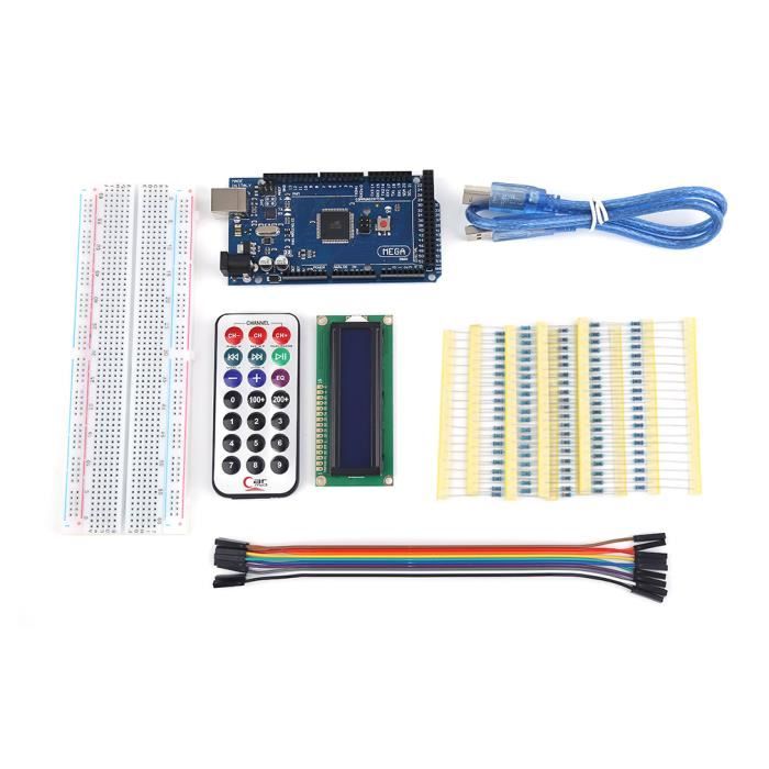 Fun Kit Composant Électronique Breadboard Câble Resistor Capacitor LED ...