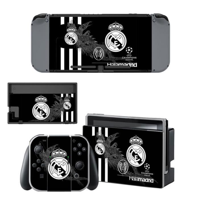 Sticker pour Nintendo Switch, Real Madrid CF Kit Autocollant Skin ...