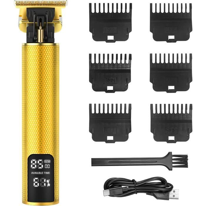 Tondeuse Cheveux Hommes, Tondeuse Barbe Electriques Professionnelle,Tondeuse à Cheveux ...