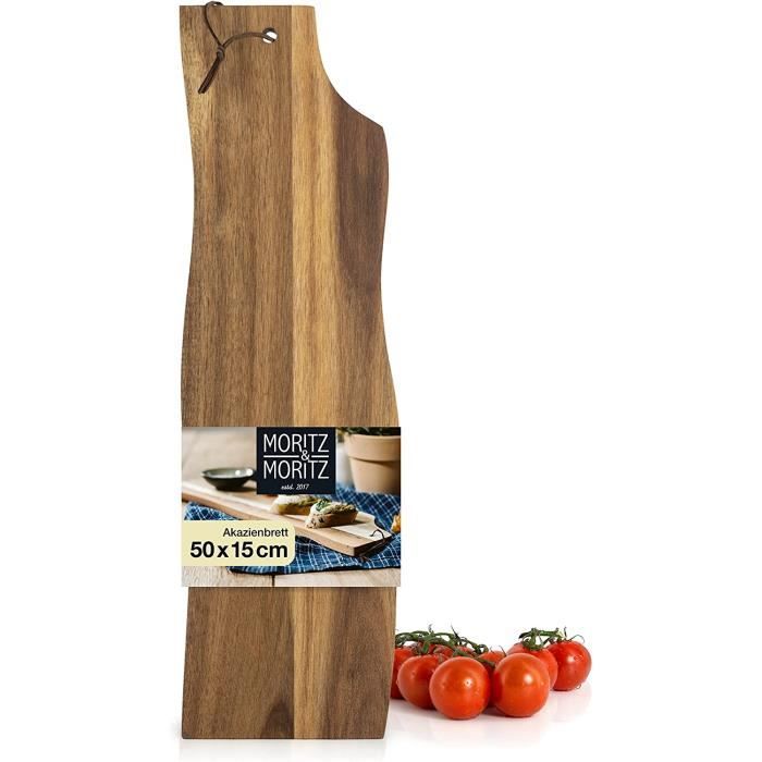 Moritz Moritz Planche de service eois avec cordelette, extra longue ...