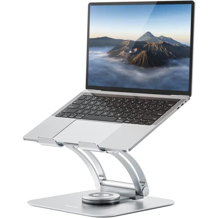 Support Pour Ordinateur Portable À 360° Base Rotative Pour Ordinateur ...