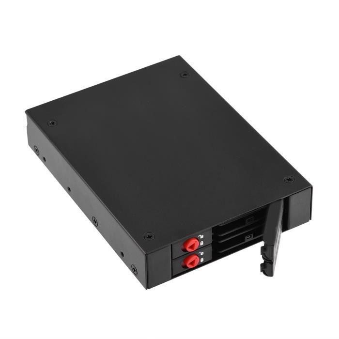 JUZ rack hdd OImaster Interne Dual Bays 2.5' SATA HDd SSD Mobile Rack ...