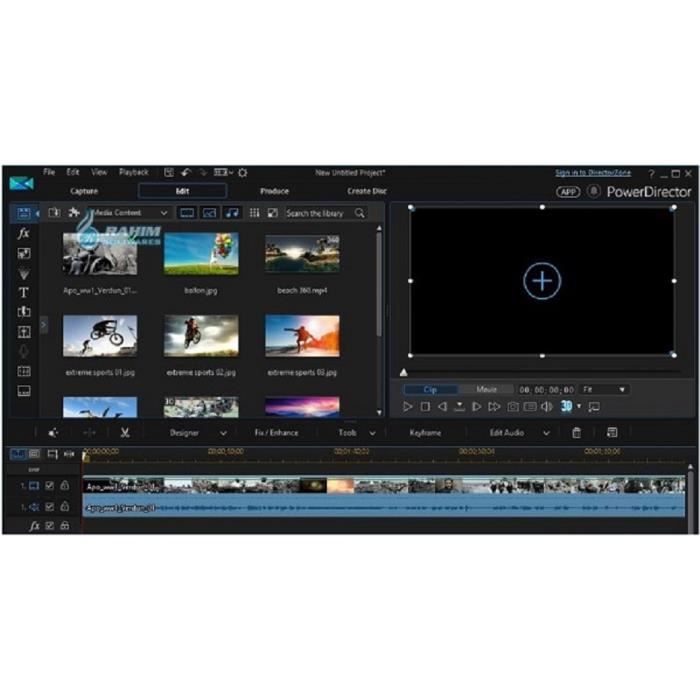 CyberLink PowerDirector Ultimate 2021 à télécharger - Soldes Cdiscount