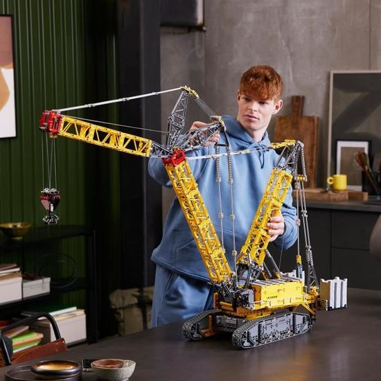 LEGO® Technic 42146 La Grue sur Chenilles Liebherr LR 13000, Maquette ...