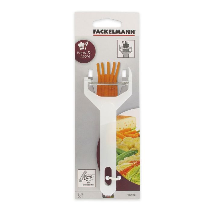 Rasoir à légumes - Fackelmann - 49014 - Inox - Plastique - Essentiel ...