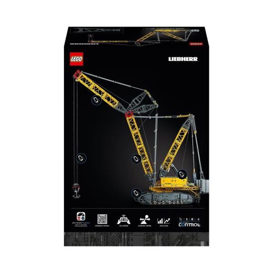 LEGO® Technic 42146 La Grue sur Chenilles Liebherr LR 13000, Maquette ...