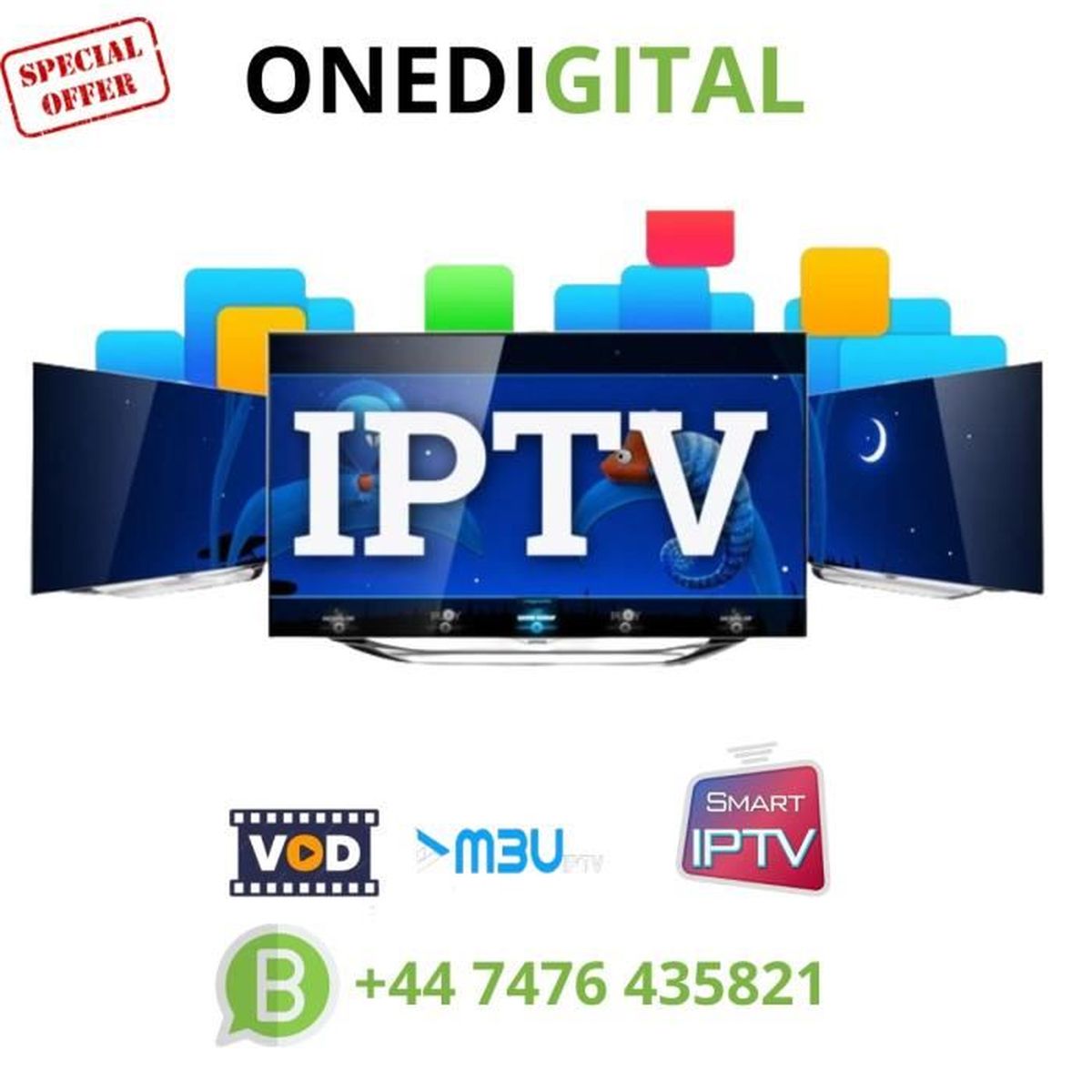 Abonnement I.P .T .V Premium 12 mois Smart TV - Cdiscount TV Son Photo