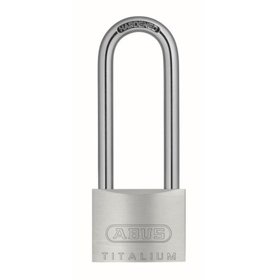Cadenas - ABUS - Titalium 54-40mm - Anse haute 63mm - Double verrouillage - Cdiscount Bricolage