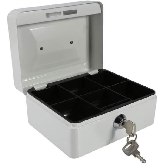 Mini Coffre Fort - Coffre Fort a Clef en Acier avec Serrure Caisse pour ...