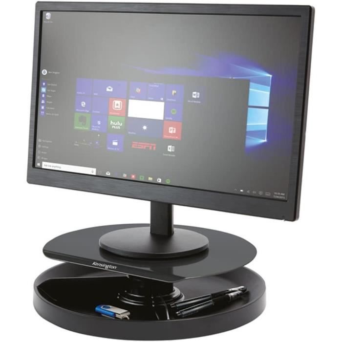 Support pour écran Socle Rotatif Spin2 Ergonomique pour PCOrdinateurs ...