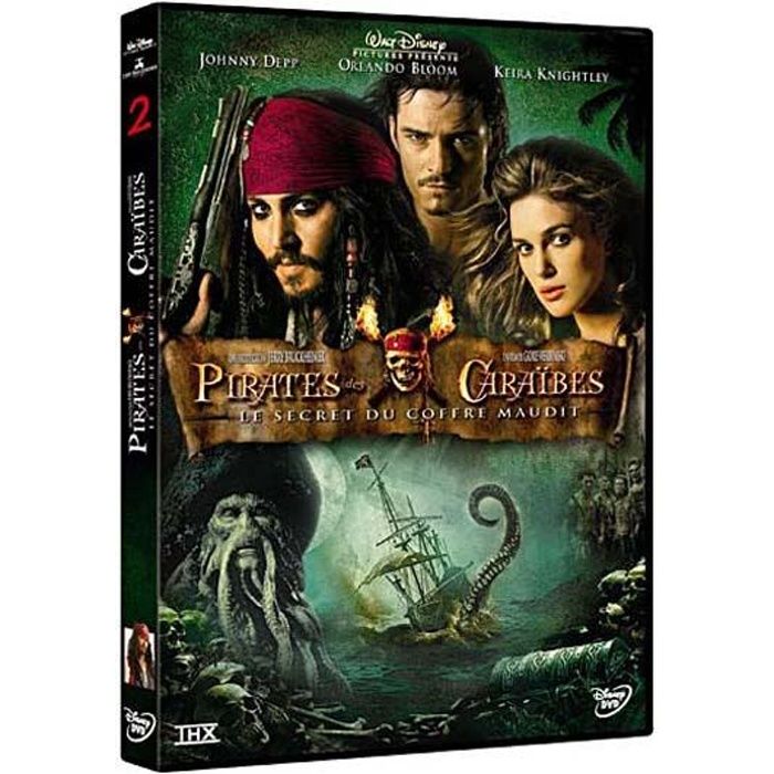 DVD Pirates des caraibes 2 : le secret du coffr... - Cdiscount DVD