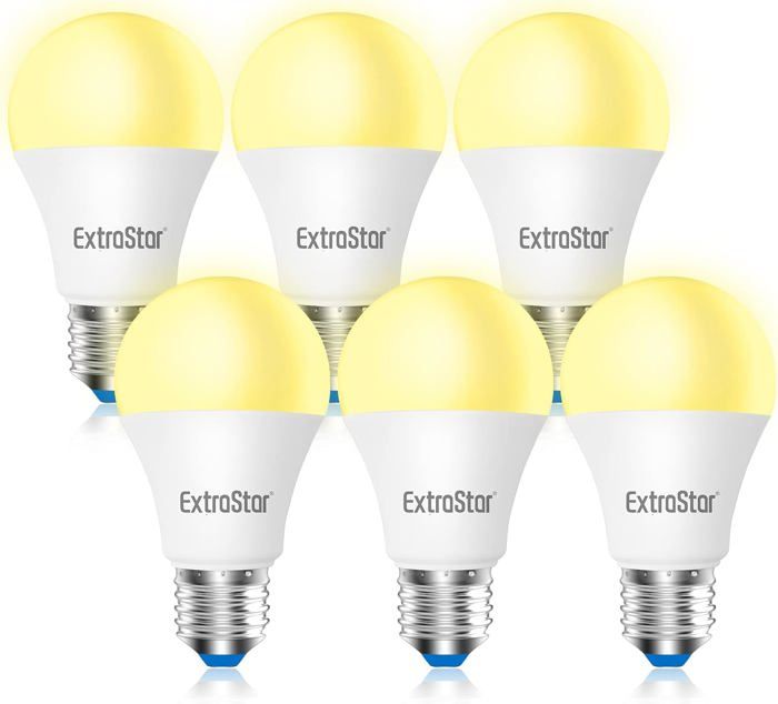 Lot de 6 ampoules LED E27 10 W quivalent 80 W 3000 K Blanc Chaud 800 lumens Non-dimmablem8892 ...