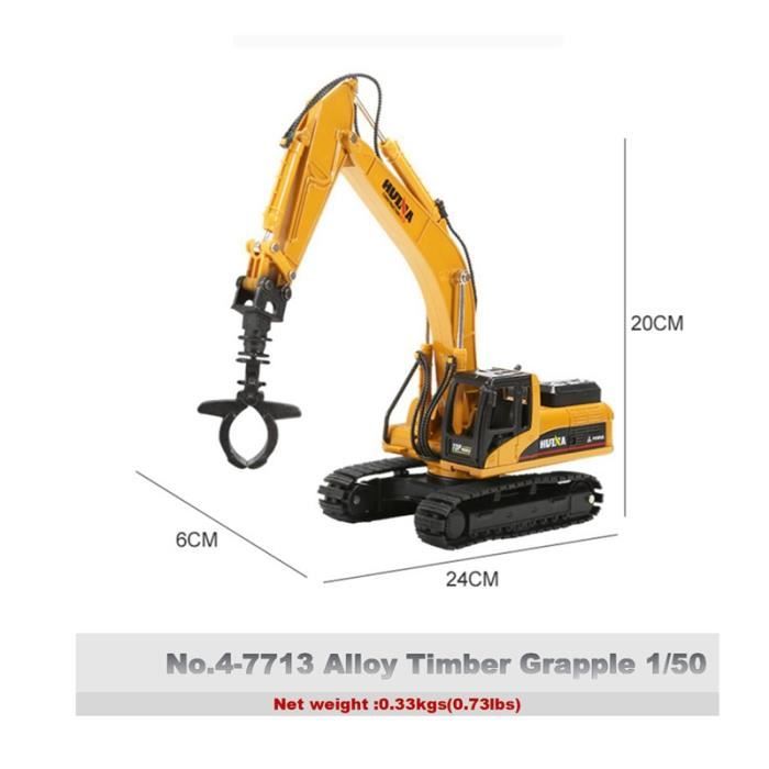 NO4 Timber Grabble - Camion Bulldozer en métal moulé sous pression pour ...