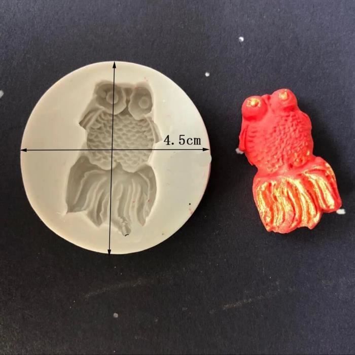 Moule à gâteau de poisson doré 3D - K099[B89760] - Silicone - A cake ...