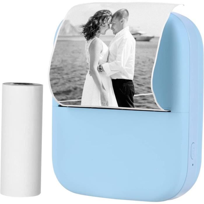 X1 Mini imprimante de poche portable 80mm BT Imprimante photo thermique ...