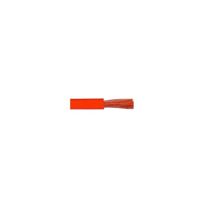 Câble électrique HO7VK 16mm² rouge - le m - Cdiscount Bricolage