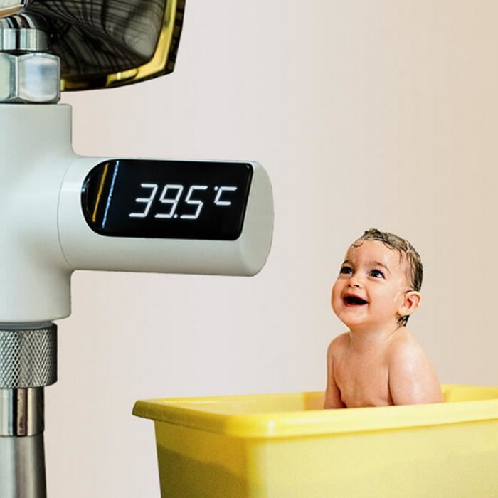 Moniteur de compteur intelligent de thermomètre de débit d'eau de ...