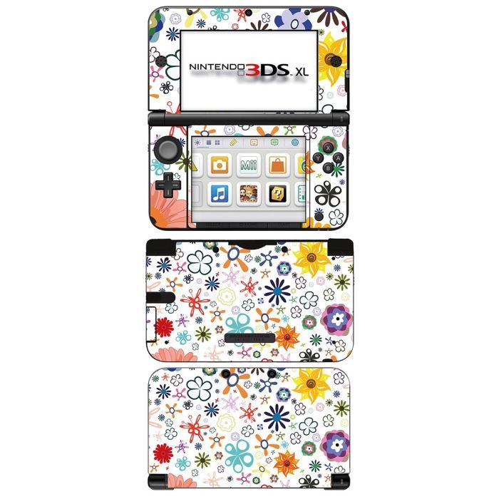 Skin Stickers pour nintendo 3DS XL (Sticker : Spring flowers ...