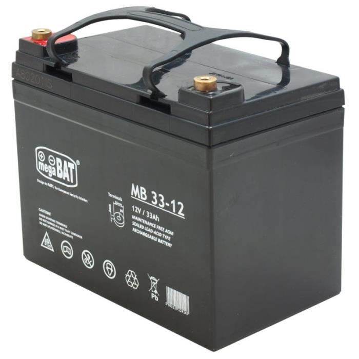 MPL POWER ELEKTRO MPL megaBAT Batterie de l`onduleur Sealed Lead Acid ...