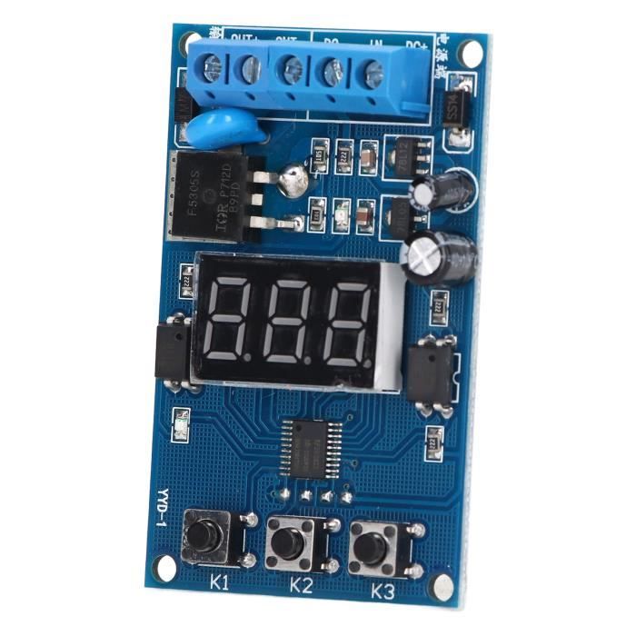 Cikonielf Module De Pilote Mos Carte De Commande De Tube Mos Module De Commutateur De Retard De