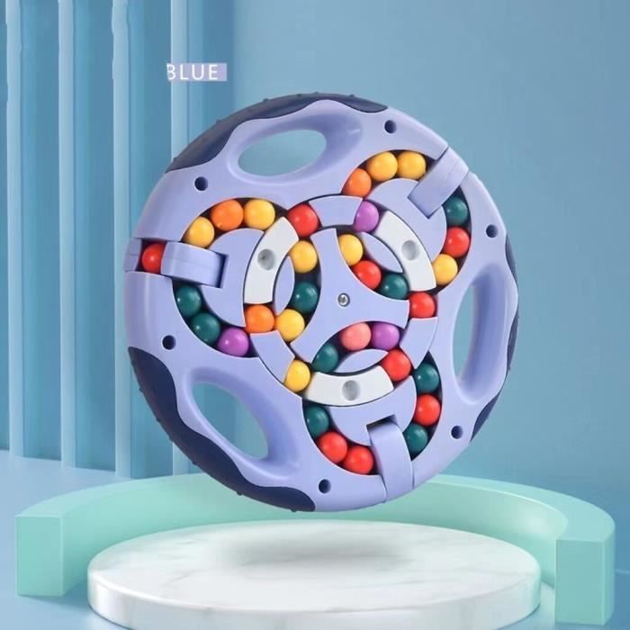 Rotating Magic Beans Fingertip Cube Toys Double-Sided Children Spin ...