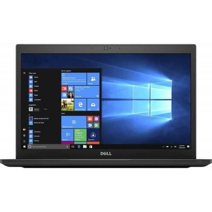 PC Portable Dell Latitude 7480 - 8Go - SSD 256Go - Tactile (9905 ...
