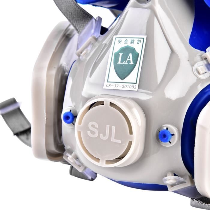 Respirateur intégral Full face respirator, silicone gas mask with ...