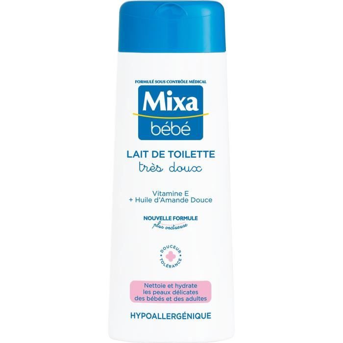 Mixa Bébé Lait de Toilette Très Doux 250ml - Cdiscount Puériculture ...