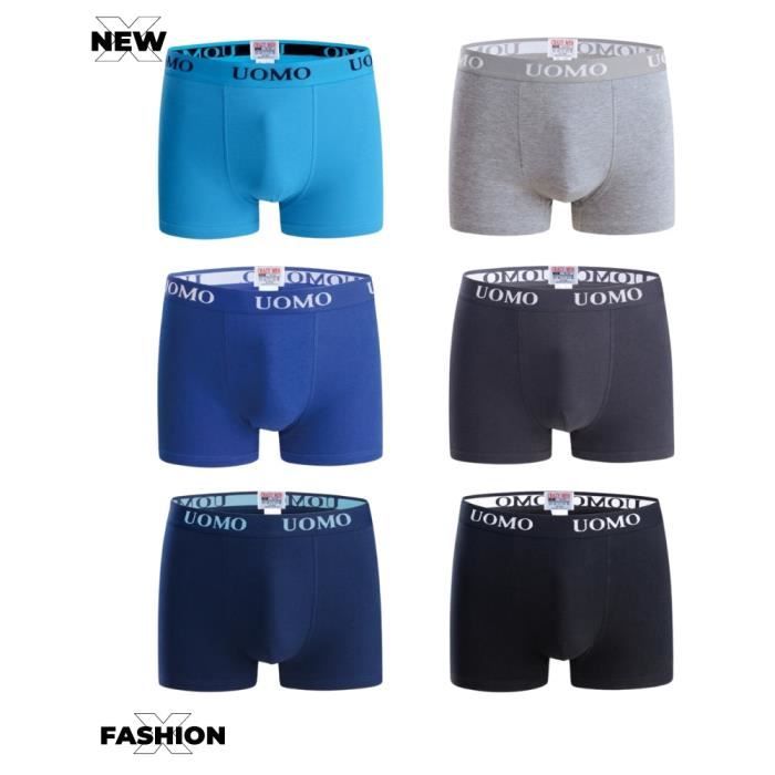 UOMO - Boxer garçon - Lot de 4 caleçons enfant - Couleurs voir photo ...