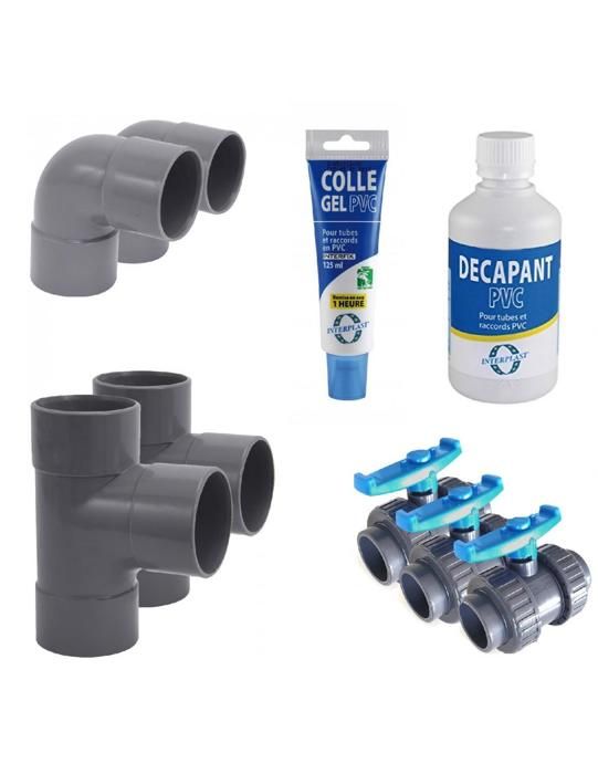 Kit by pass Poolex JetLine pour pompe à chaleur - Marque POOLEX - Type ...