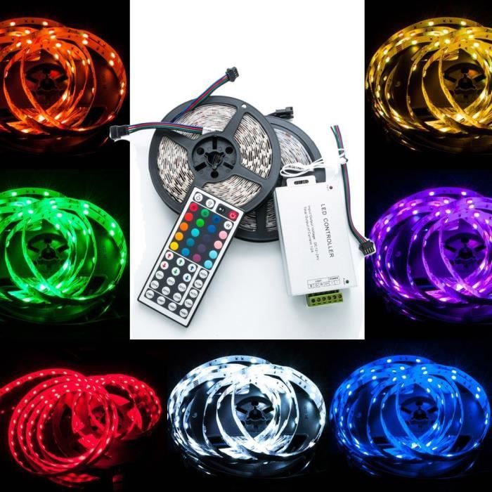 20m (2x10m) Bande Ruban Flexible Lumineux 5050 ... - Cdiscount