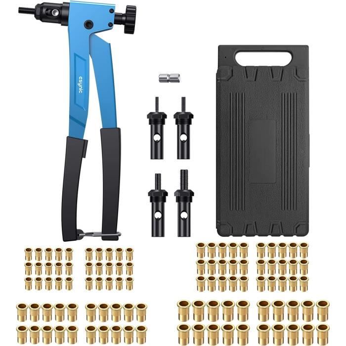 Kit 10"Rivet Professionnel M3 M4 M5 M6 Pince À Pistolet À Rivets ...