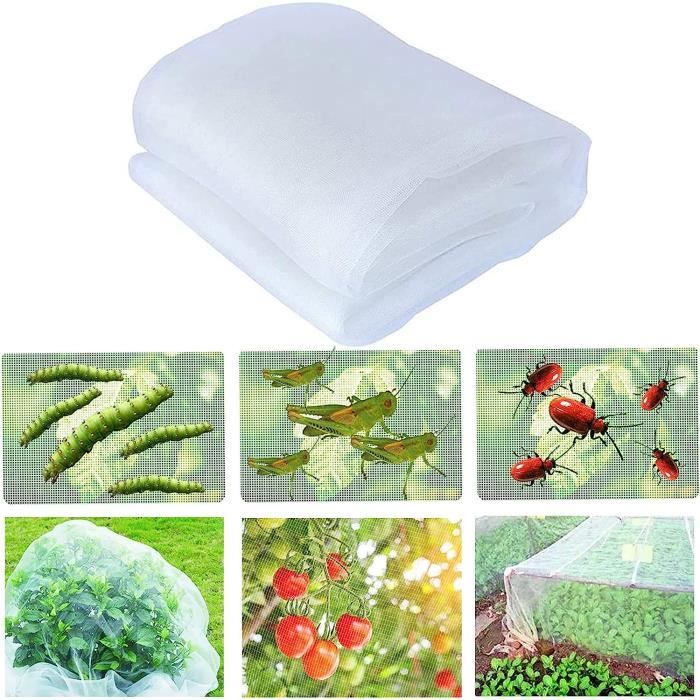 Filet Anti Insecte, 3x10m Filet Anti-Insectes pour Plantes, Filet Anti ...