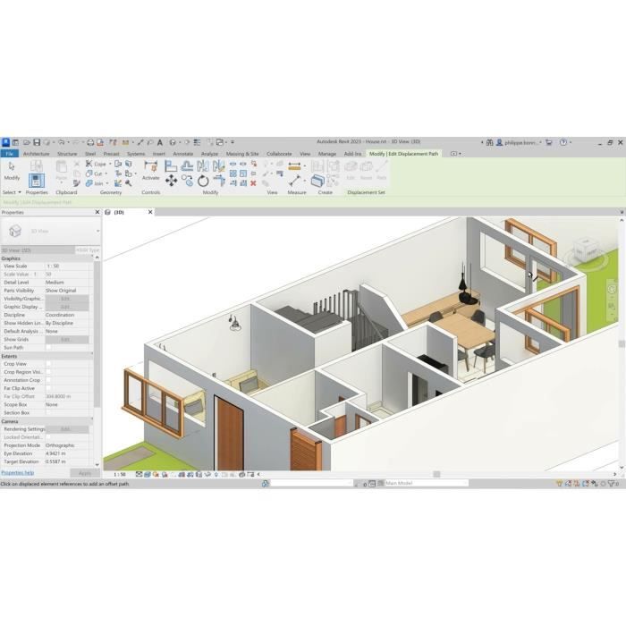 Logiciel - Autodesk - Revit 2023 - Windows 10 - BIM Multidisciplinaire - Conception Intelligente ...