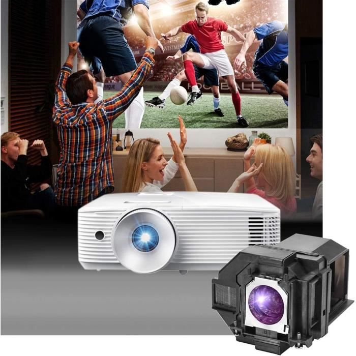 Lampe De Vidéoprojecteur Pour Epson Elplp96 Eh-Tw610 Eh-Tw650 Eb-X39 Eb-U42 Eb-S05 Eb-U05 Eb-W41 ...