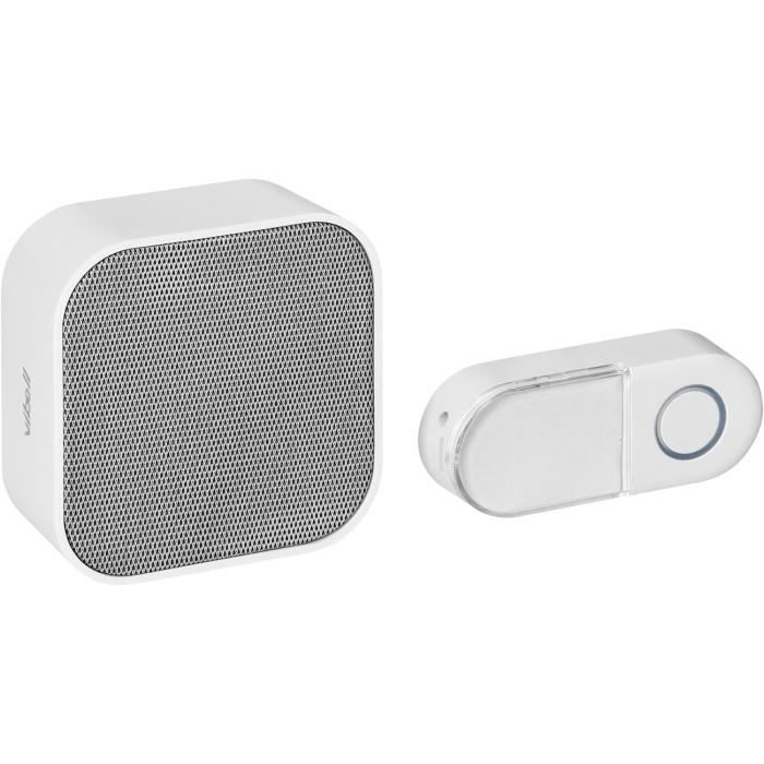 Sonnette Sans Fil Avec Alimentation Secteur Réseau Carillon Sans Fil Avec Système D ...