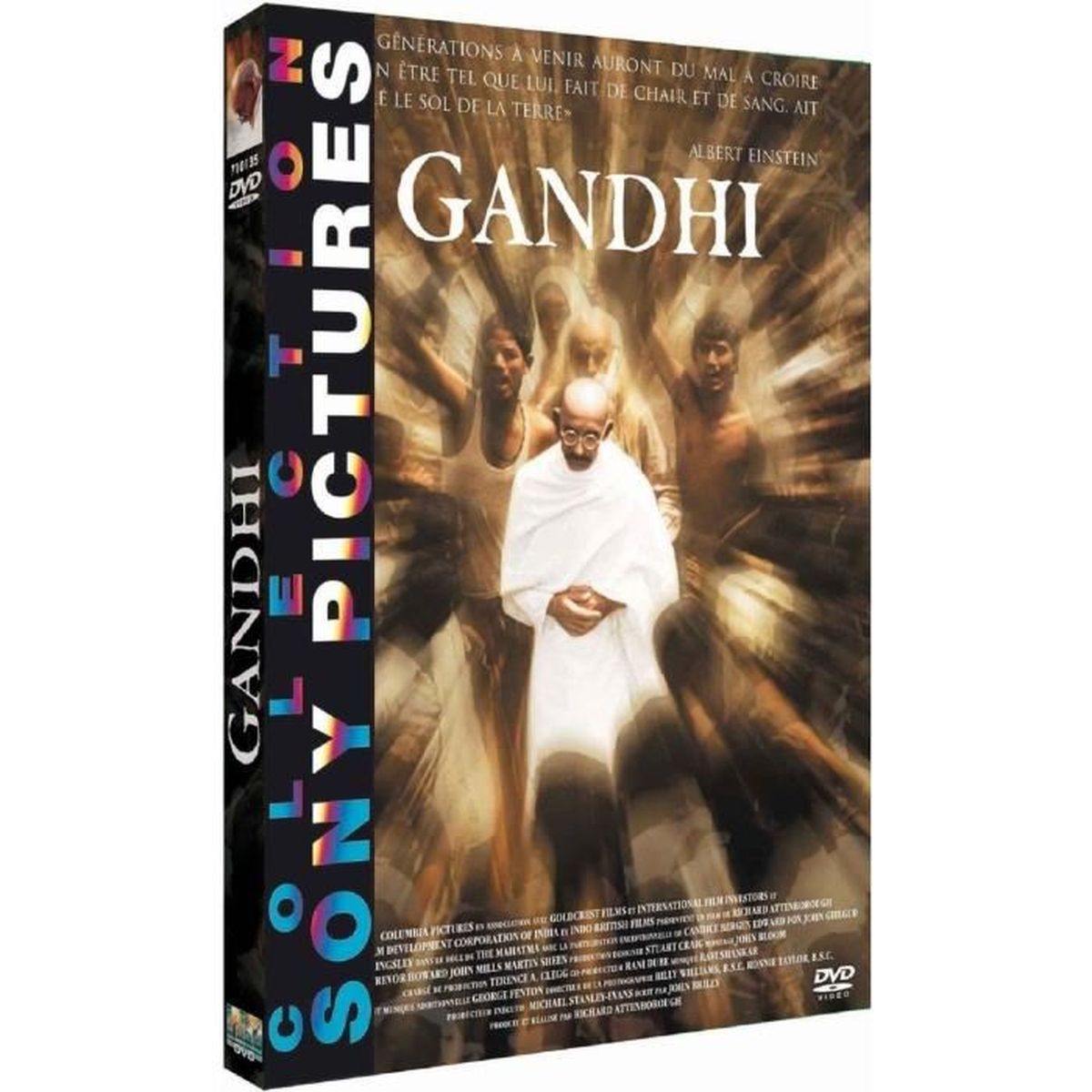 DVD : GANDHI / Film de Richard ATTENBOROUGH [9 Oscar°] - Ben Kingsley ...