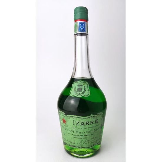 Izarra Verte - Liqueur de la Côte Basque - CIRCA 60/70 - La cave Cdiscount
