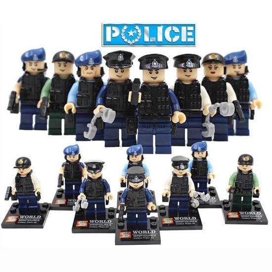 Mini Figurines CITY SWAT Police - Cdiscount Jeux - Jouets