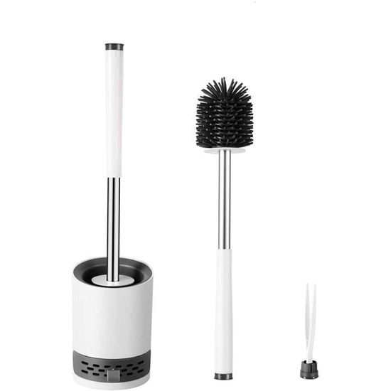 Nicoman Brosse WC avec Manche en Acier Inoxydable278 - Cdiscount Bricolage