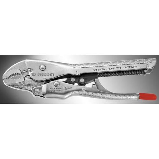 Pince-étau automatique à bec coudé multi-usage FACOM 580.6 - Gris ...