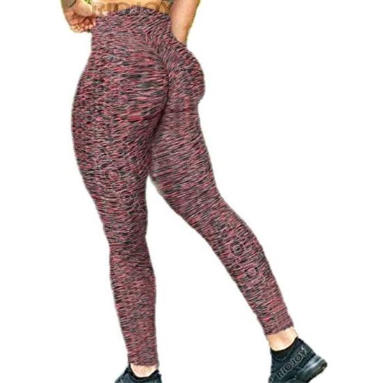 Jeans Legging Gaufré De Gymnastique Anti Cellulite Pantalon De Yoga