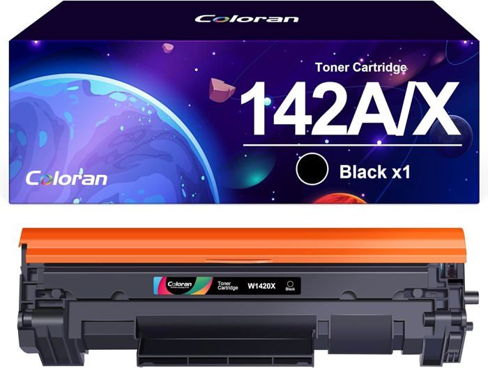 142A 142X Toner (sans Puce) Compatible pour HP 142A 142X W1420A W1420X ...
