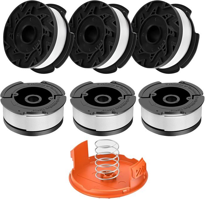 Bobine de rechange pour débroussailleuse Black Decker AF-100, fil de 9,1 m pour débroussailleuse ...