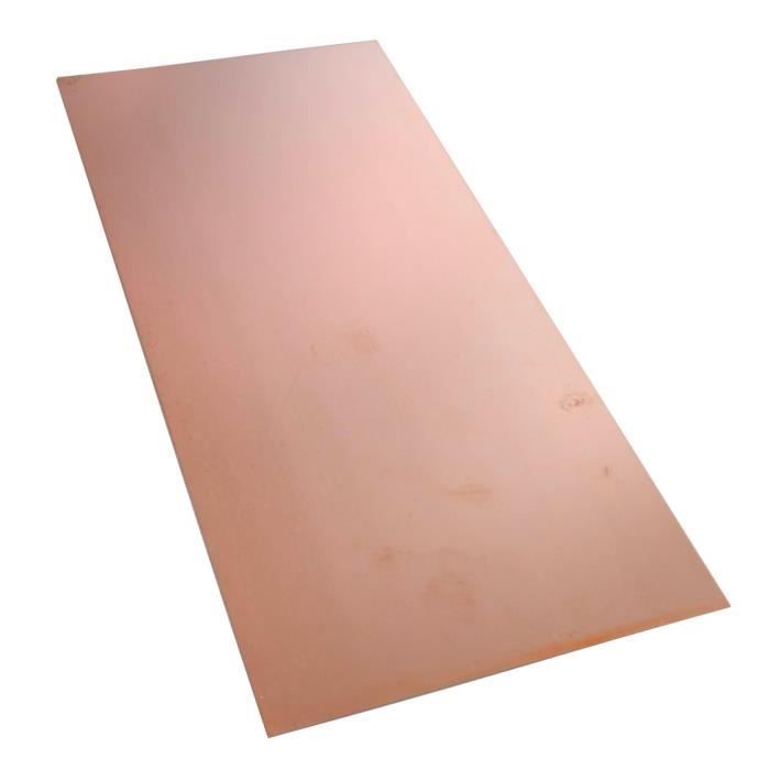 Aerzetix: C40583 Plaque planche feuille en cuivre pour circuit imprimé ...